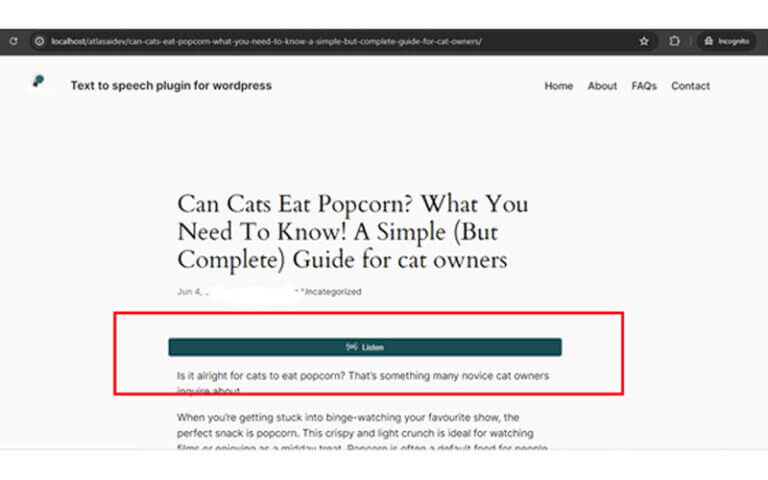 How to Add Text to Speech in Website: Full Setup Guide - AtlasAiDev