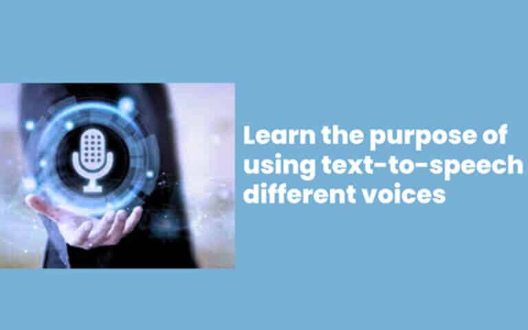 How to Use Text to Speech Different Voices on Your Website